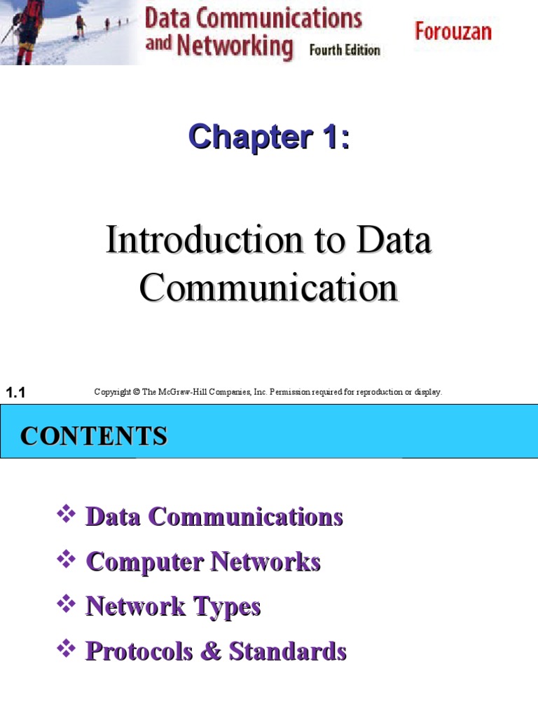 ch01 INTRODUCTION | PDF | Network Topology | Wide Area Network
