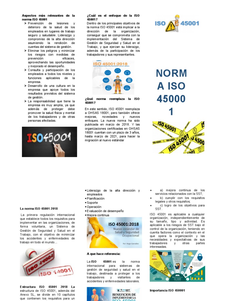 Iso 450001 - Semana 4 | PDF | Política | Médico de atención primaria