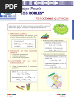 Introducción a las Reacciones Químicas | PDF | Reacciones químicas ...