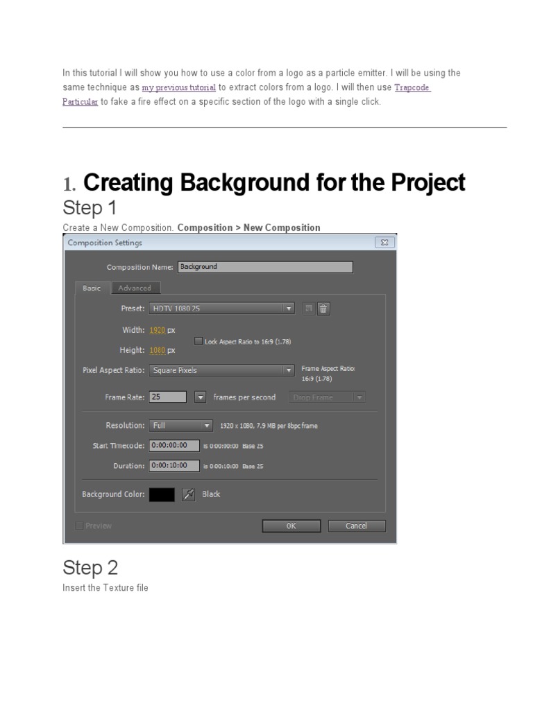 Add A Particle Emitter To Different Parts of A Logo Based On Its Color ...