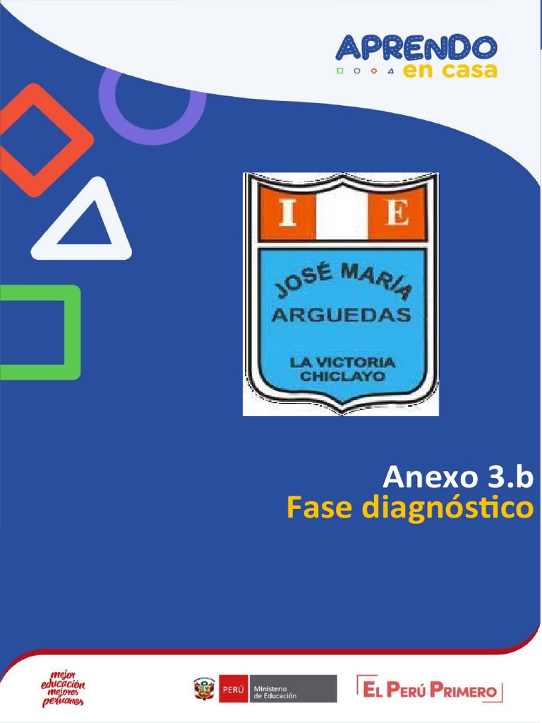 Anexo 3B - Fase Diagnóstico | PDF | Análisis FODA | Aprendizaje