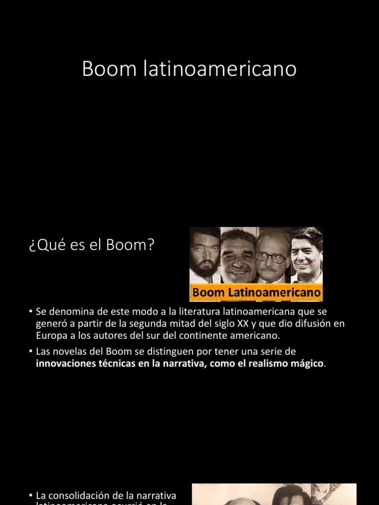 Boom Latinoamericano | PDF | Novelas