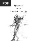 The Drow Dictionary | PDF | Grammatical Tense | Verb