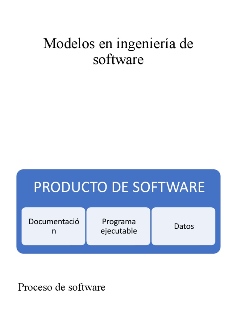 01 - Modelos de Proceso de Software | Descargar gratis PDF | Software ...