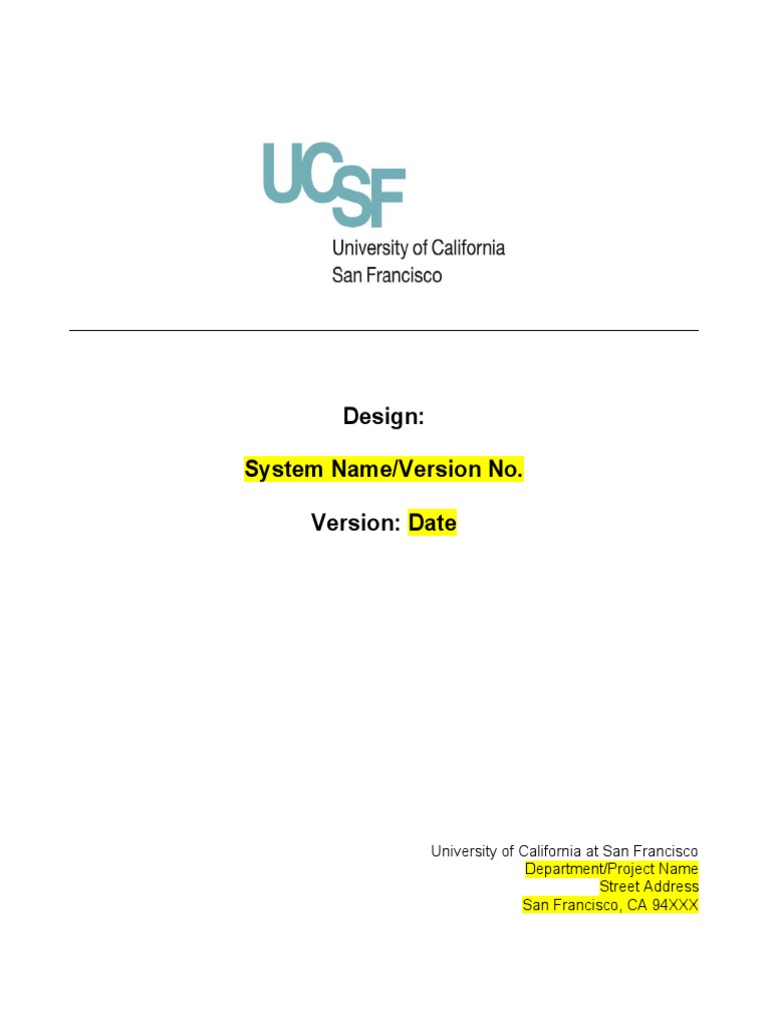 System Design Document Overview | PDF | Computer Network | Computer ...