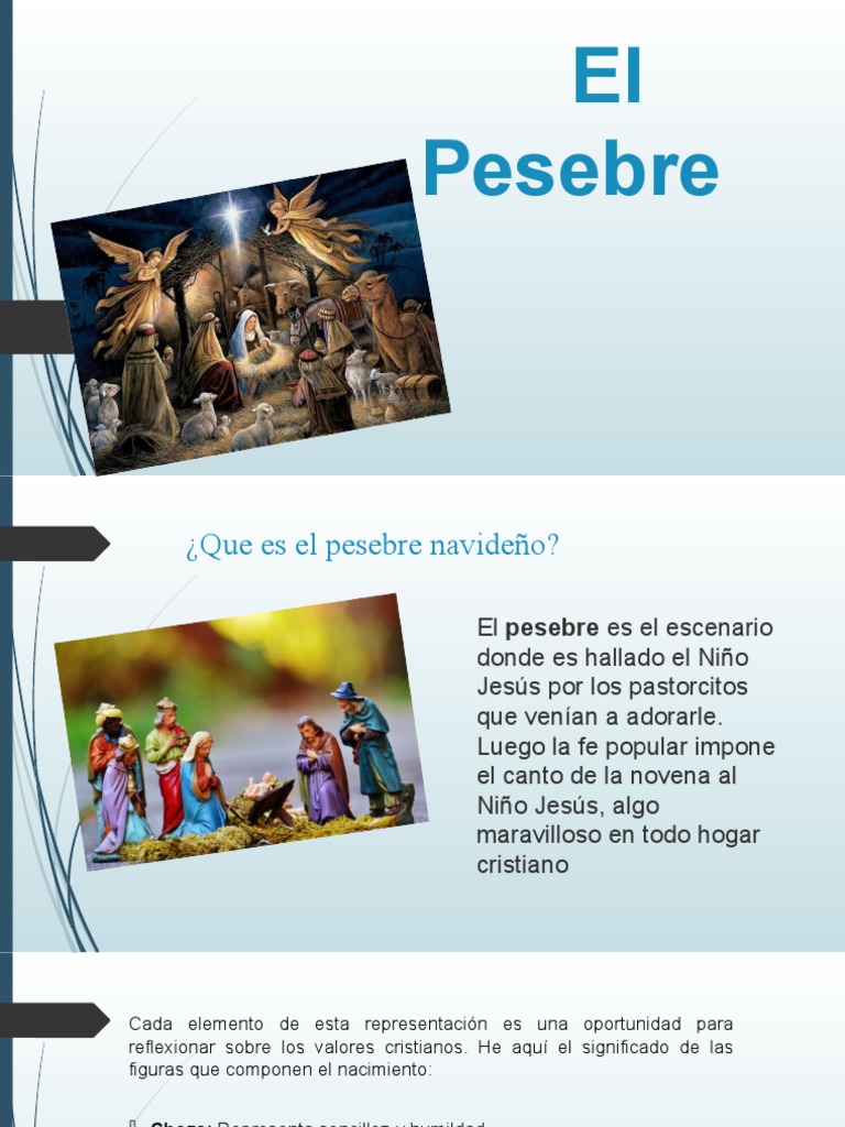 El Pesebre | PDF | Religión y creencia | Navidad