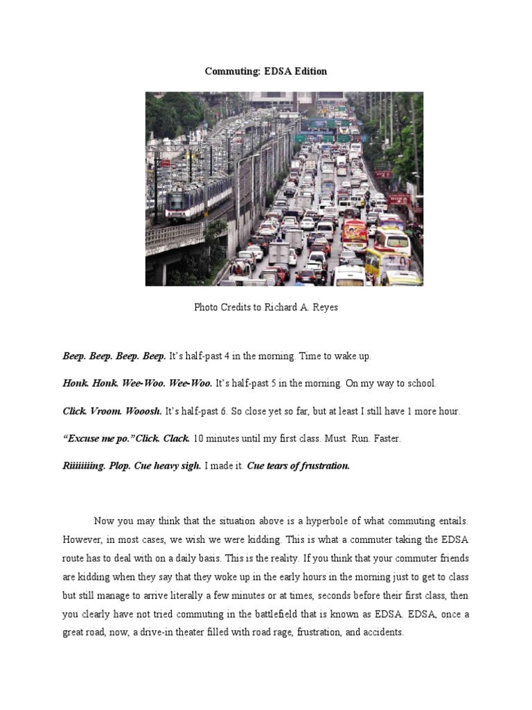 Paper - Feature Article (Draft) | PDF | Commuting | Transport