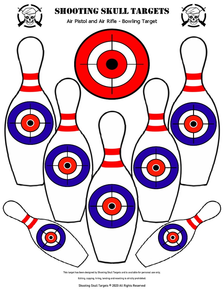 Shooting Skull Targets - Bowling Target PDF | PDF