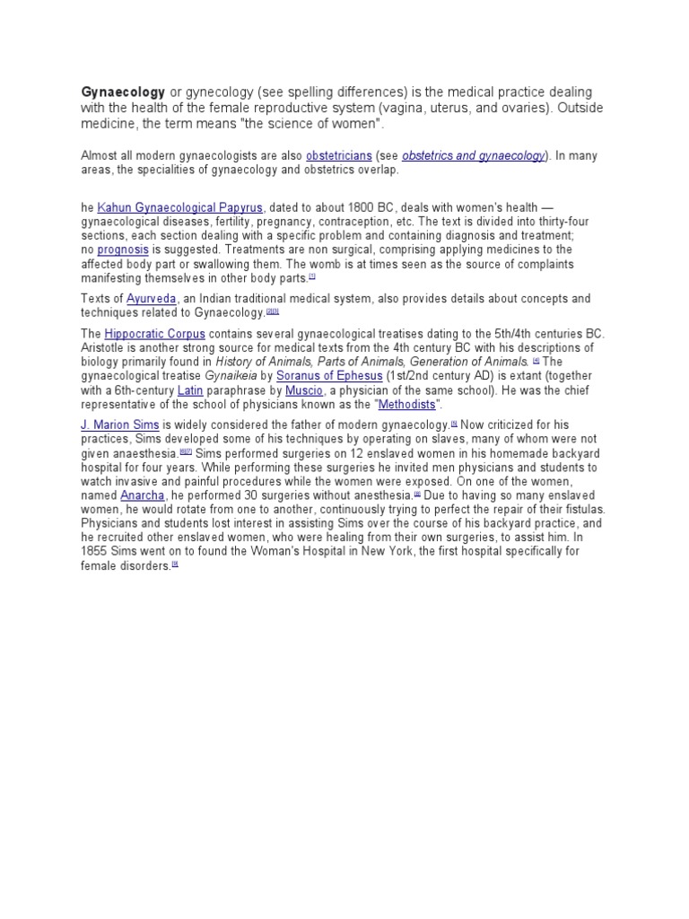 With The Health of The Female Reproductive System (Vagina, Uterus, and ...