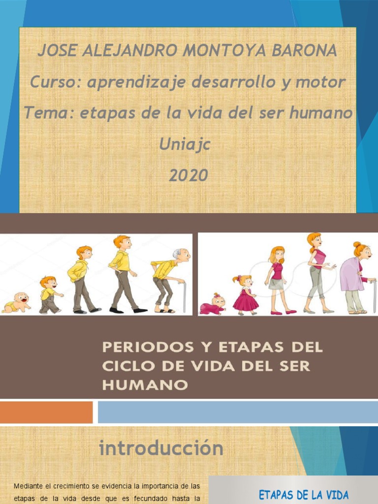 Etapas de La Vida E1 | PDF | Adultos | Vejez