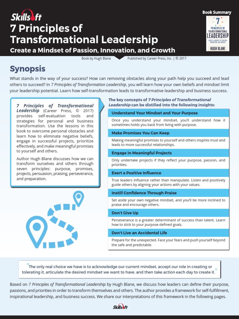 7 Principles of Transformationa - Skillsoft PDF | PDF ...