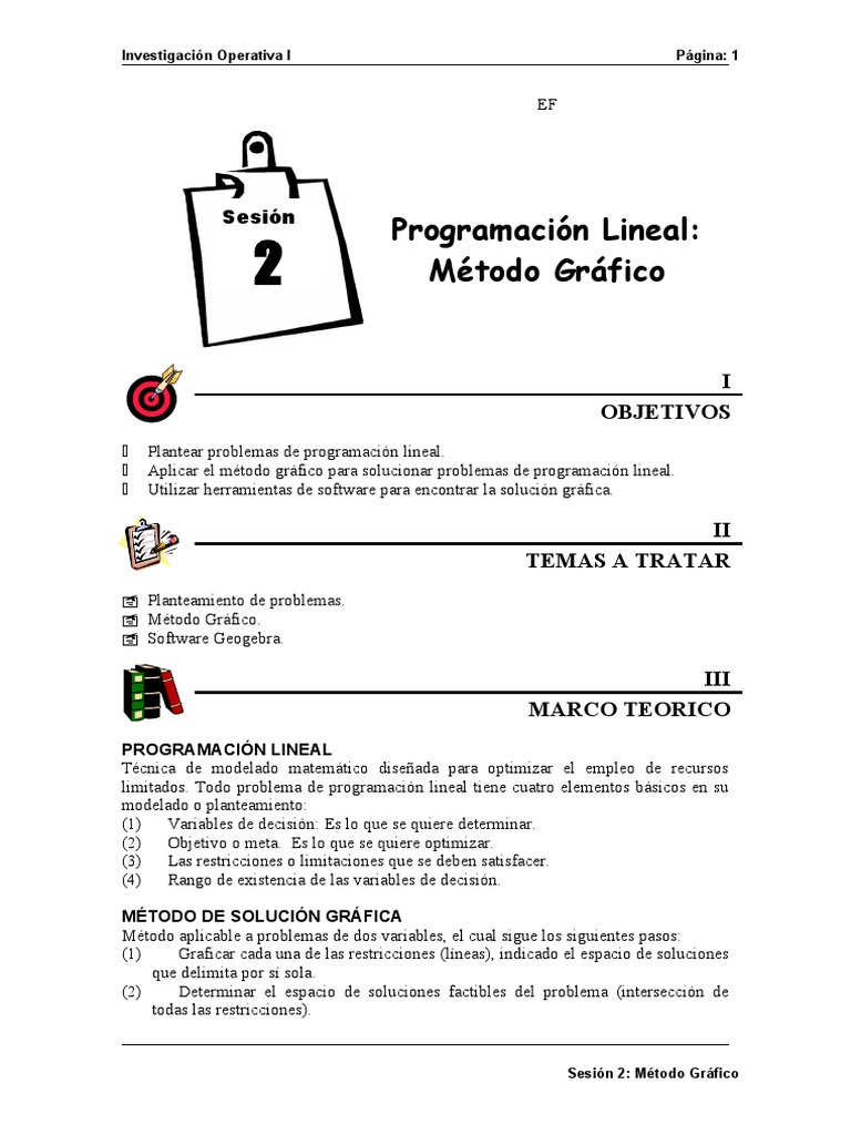Laboratorio 02 - Método Gráfico | PDF | Programación lineal | Análisis matemático