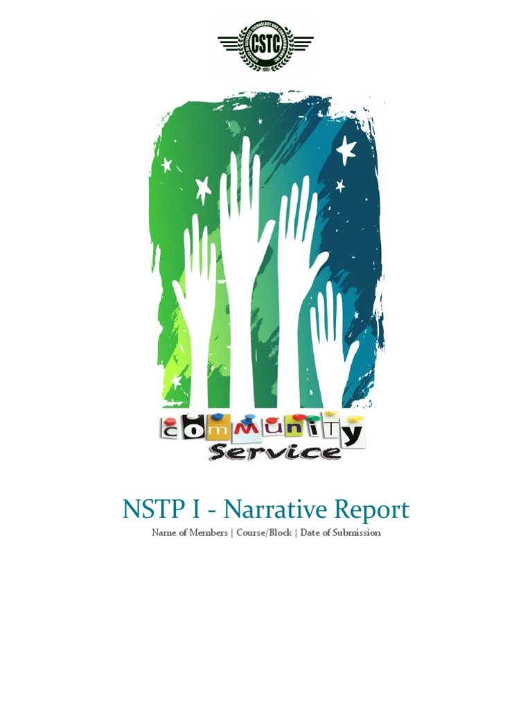 NSTP I Narrative Report Overview | PDF | Reserve Officers' Training ...