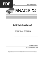 Scripting Userhooks in Finacle PDF | PDF | Scripting Language | Parameter (Computer Programming)