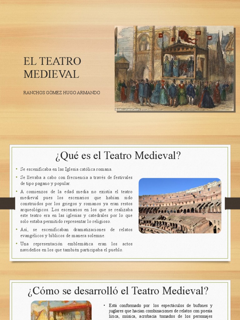 El Teatro Medieval | PDF | Teatro | Edades medias