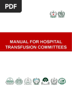 Manual for Hospital Transfusion Committees | PDF | Blood Transfusion ...