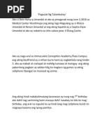 Ang Aking Sariling Talambuhay | PDF