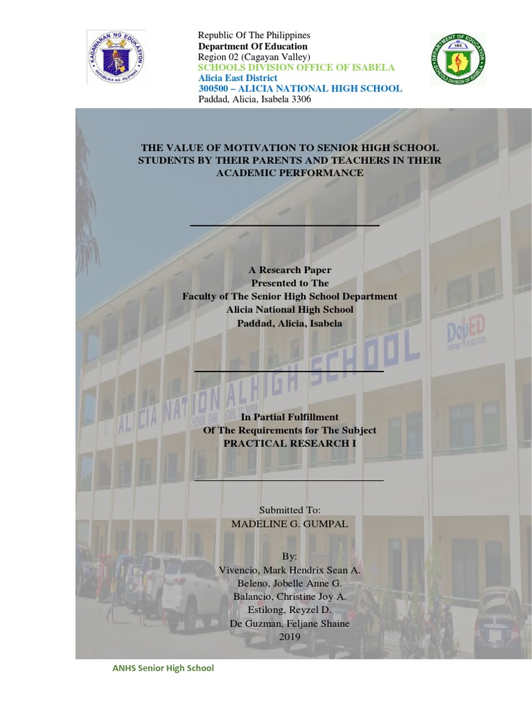 Alicia East District 300500 - Alicia National High School: Schools ...