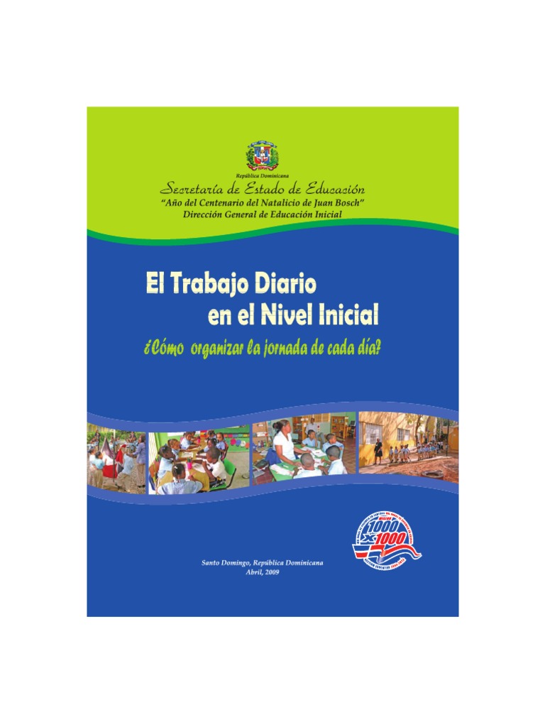 El Trabajo Diario en El Nivel Inicial | PDF | Salón de clases ...