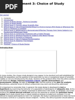 The Strocss Statement Checklist | PDF | Cohort Study | Surgery