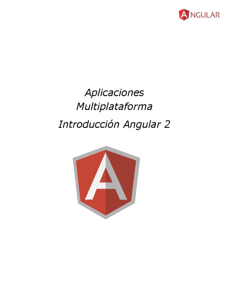 Guia1 Intro Angular Pdf Script Java Modelo Vista Controlador