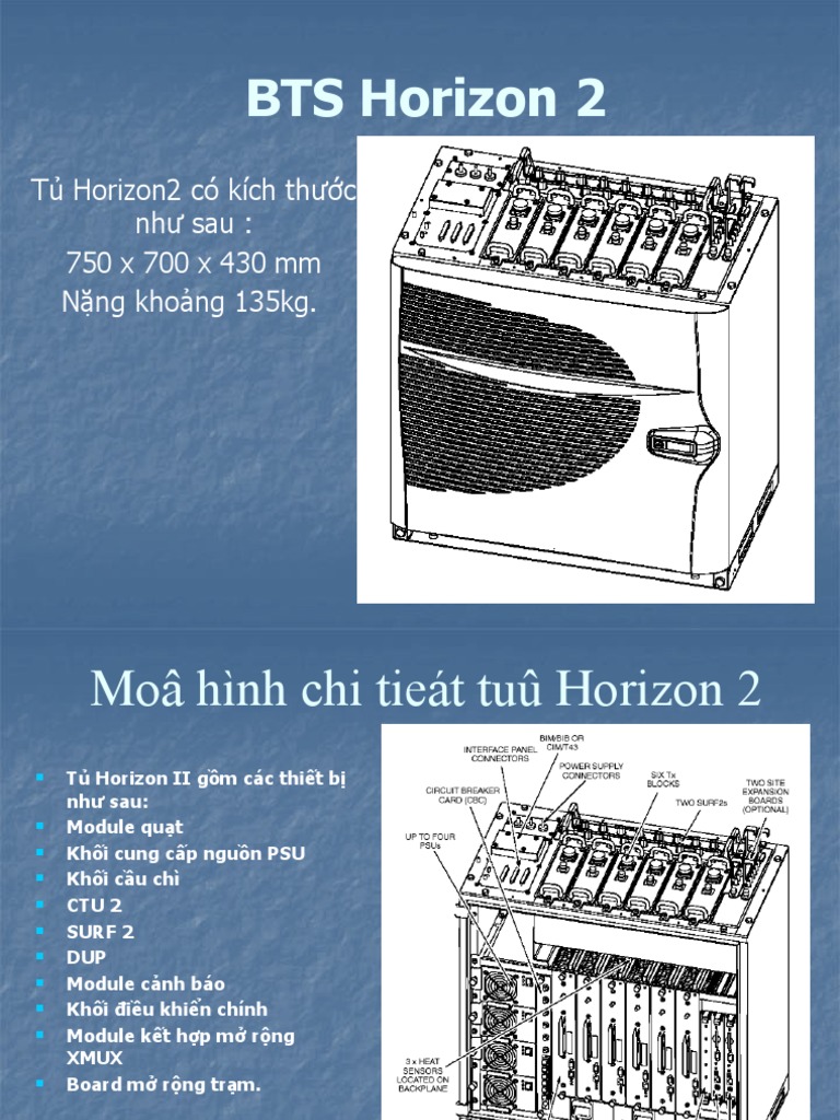 BTS 2G Motorola Horizon II Đã S A | PDF