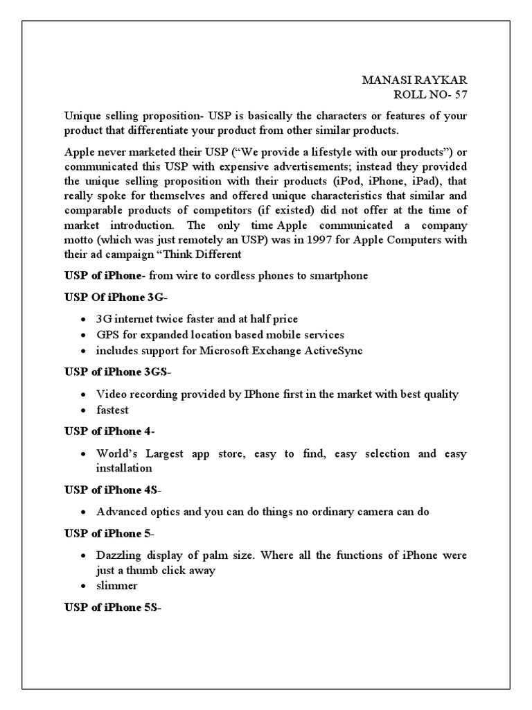Usp of Iphone-From Wire To Cordless Phones To Smartphone Usp of Iphone ...