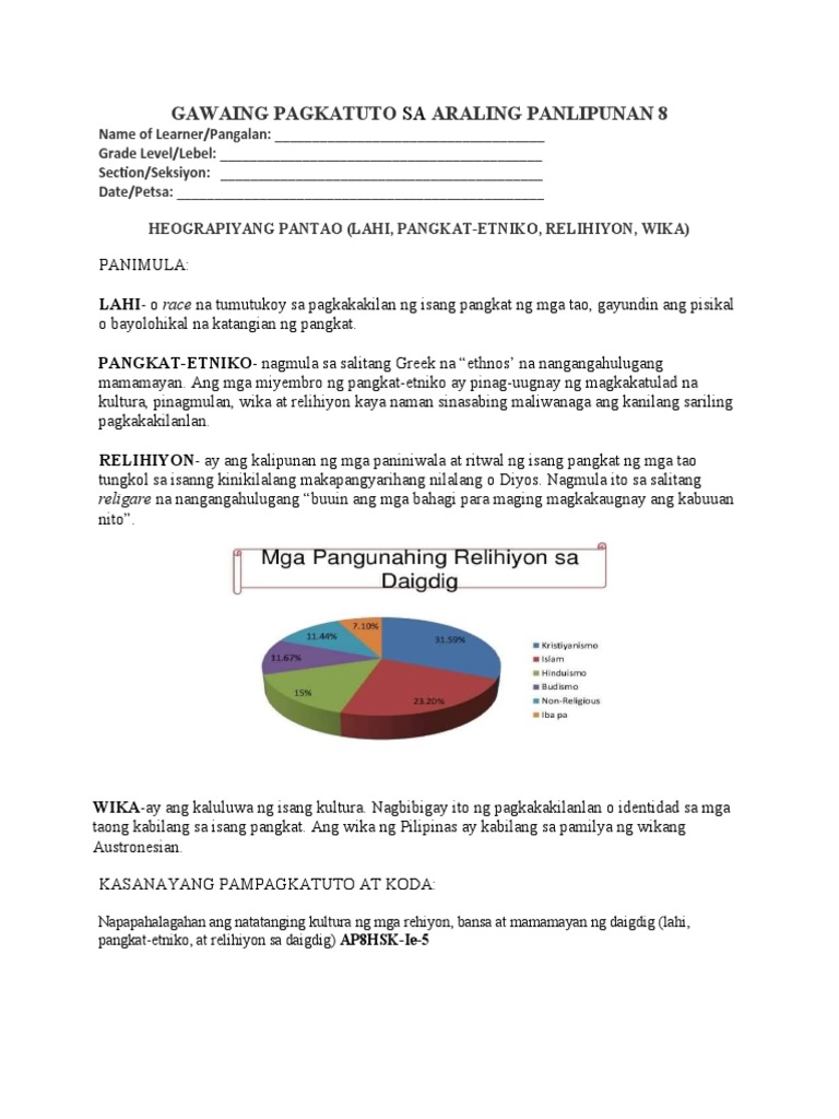 Ap8 Las Week 3 | PDF