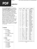 Aviation Alphabet PDF | PDF | Naming Conventions | Notation