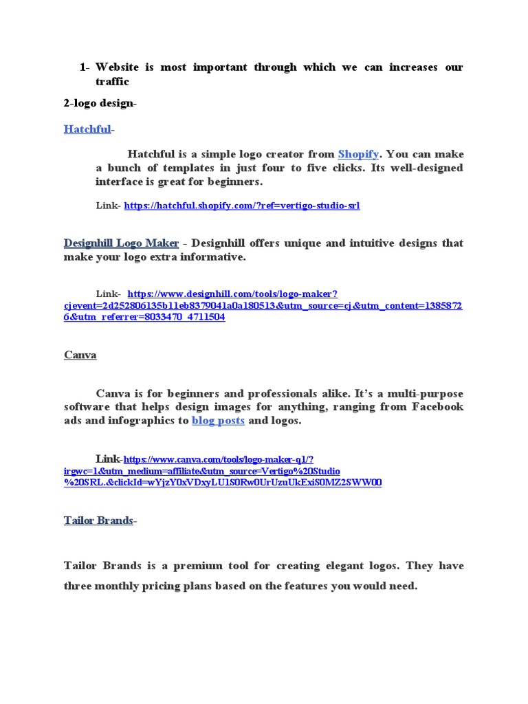 Logo Design | PDF | Logos | Websites