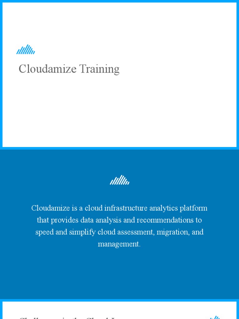 Cloudamize Platform Training For Azure | PDF | Hyper V | Proxy Server