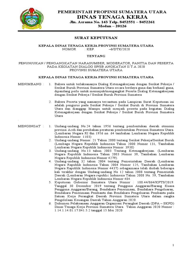 SK Kadis Dialog SP SB 2020 | PDF