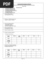 Statutory Check List in Excel | PDF | Overtime | Employment