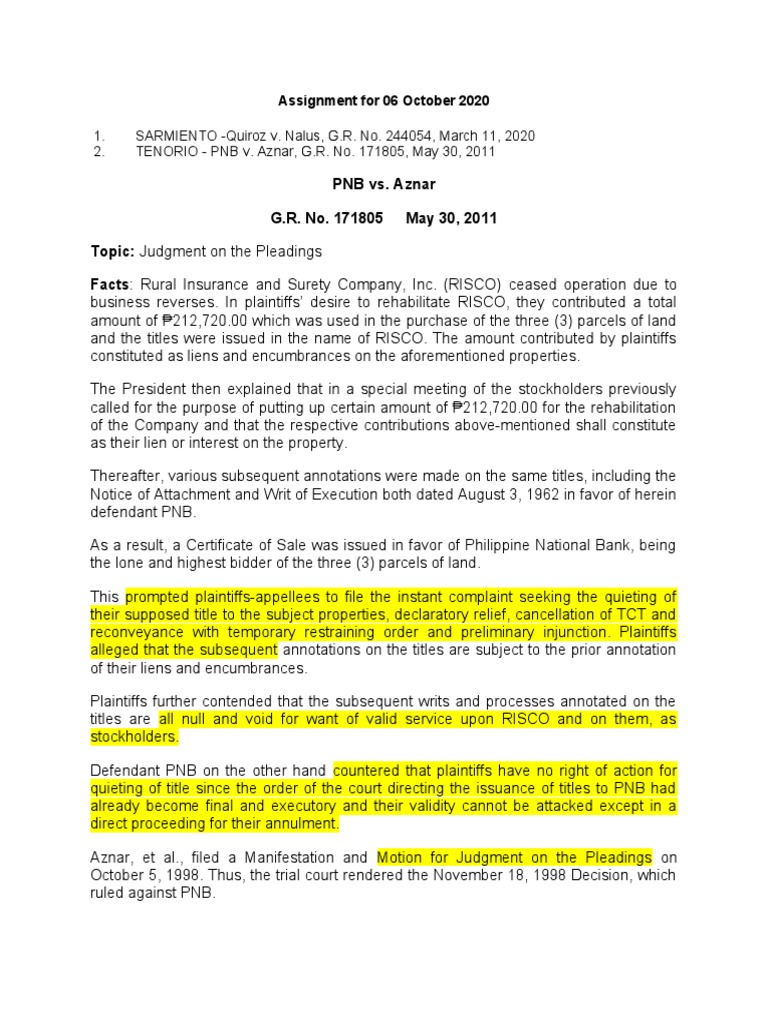 Remedial Law Cases | PDF | Deposition (Law) | Summary Judgment