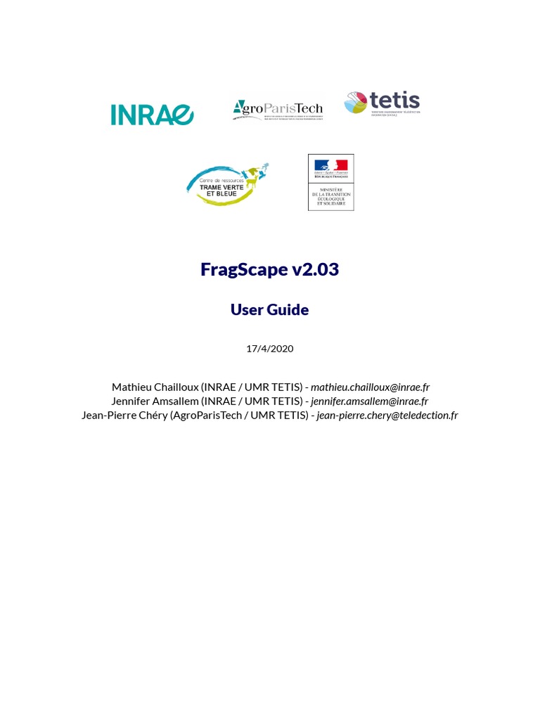 Fragscape V2.03: User Guide | PDF | Icon (Computing) | Graphical User ...