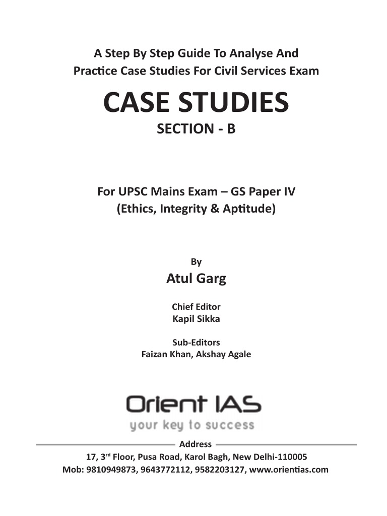 Atul Garg Ethics Sec B | PDF | Case Study | Test (Assessment)