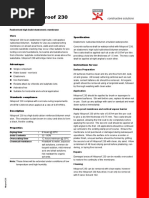 Nitoproof 600 PF Waterproofing Guide | PDF | Concrete | Water