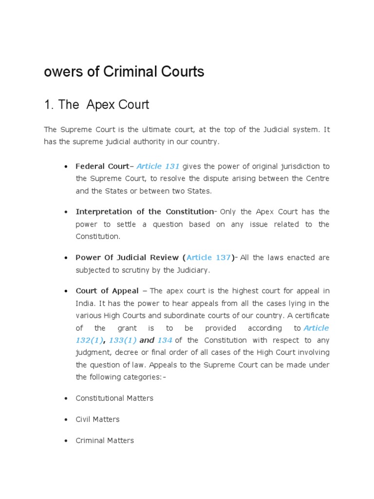 Roles of Sessions Judges Explained | PDF | Supreme Courts | Magistrate