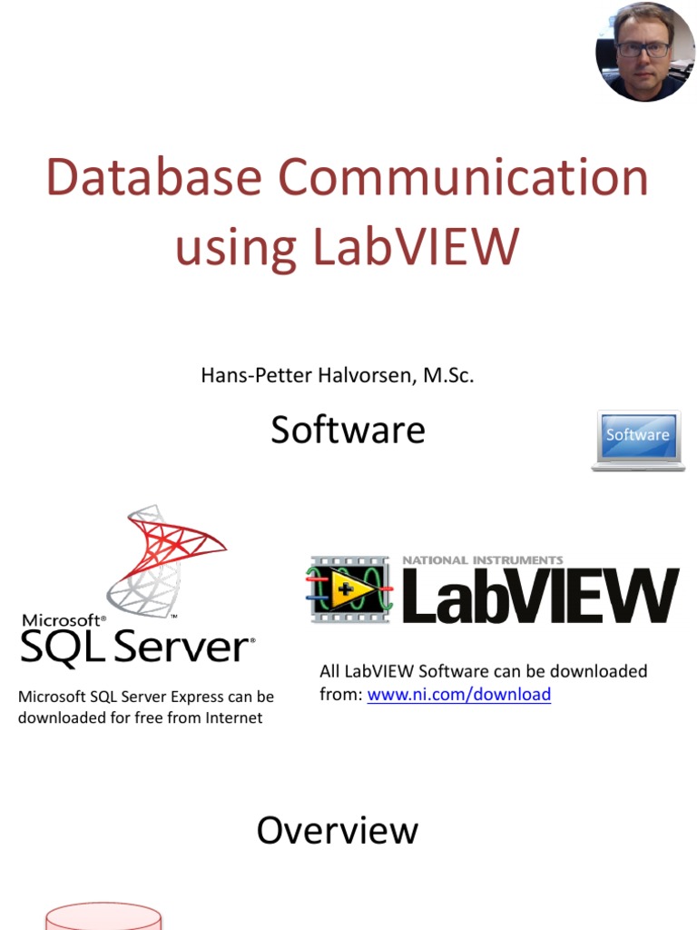 Database Communication Using LabVIEW Video PDF | PDF | Microsoft Sql ...