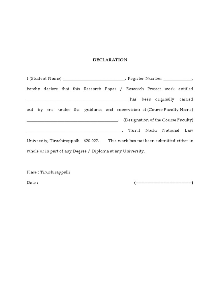 Annexure - 1 PDF | PDF