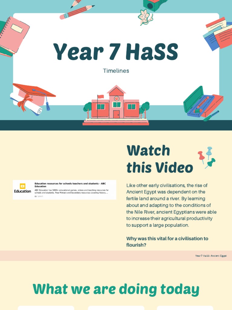 Year 7 Hass | PDF | Ancient Egypt | Middle East