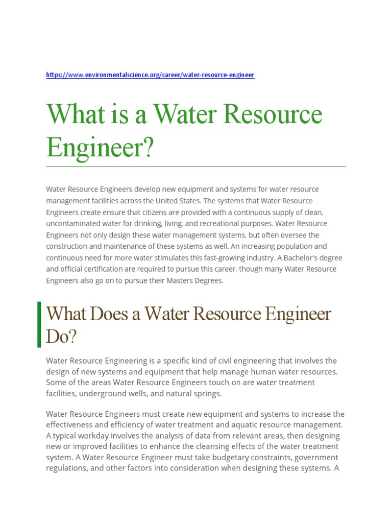 Water Resource Engineering Info | PDF | Hydraulic Engineering | Fluid ...