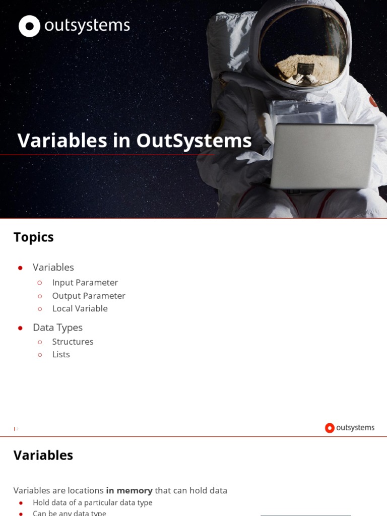 3.2-Variables in OutSystems | PDF | Scope (Computer Science) | Variable ...