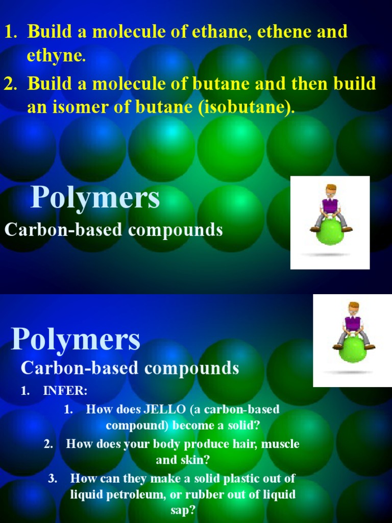 Build A Molecule of Ethane, Ethene and Ethyne. 2. Build A Molecule of ...