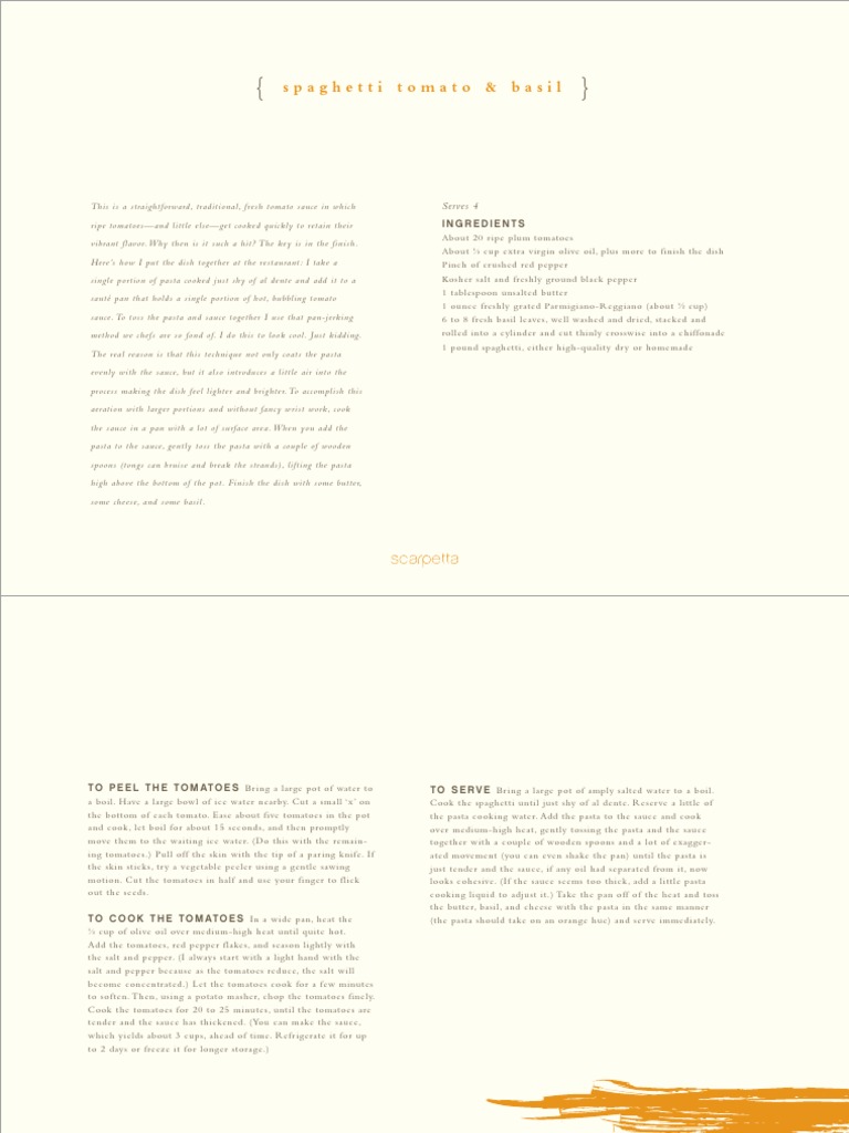 Spaghetti | PDF | Spaghetti | Pasta