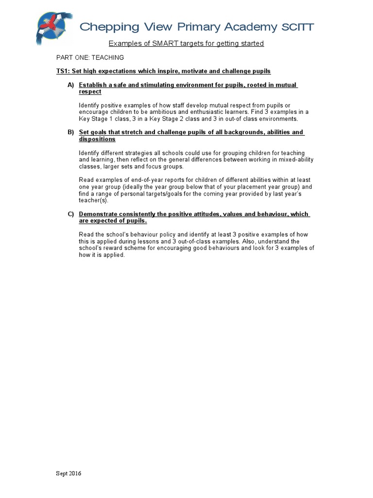 Teacher Training SMART Goals | PDF | Educational Assessment | Teachers