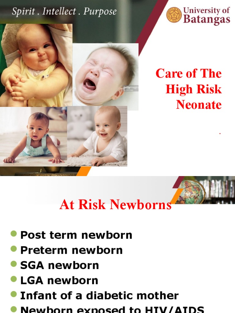 Care of The High Risk Neonate | PDF | Fetus | Preterm Birth
