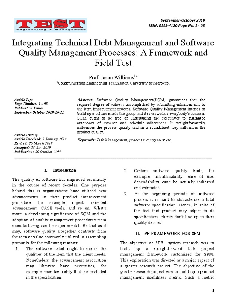 Test Engg Template | PDF | Quality Management | Software Quality