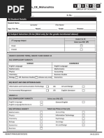 Subject Codes - HSC Board | PDF