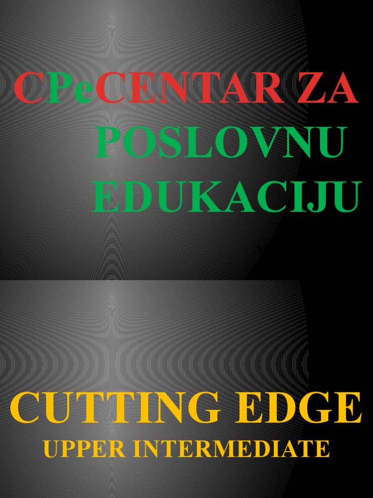 Cutting Edge (Upper Intermediate - Lesson 6) | PDF | Violence